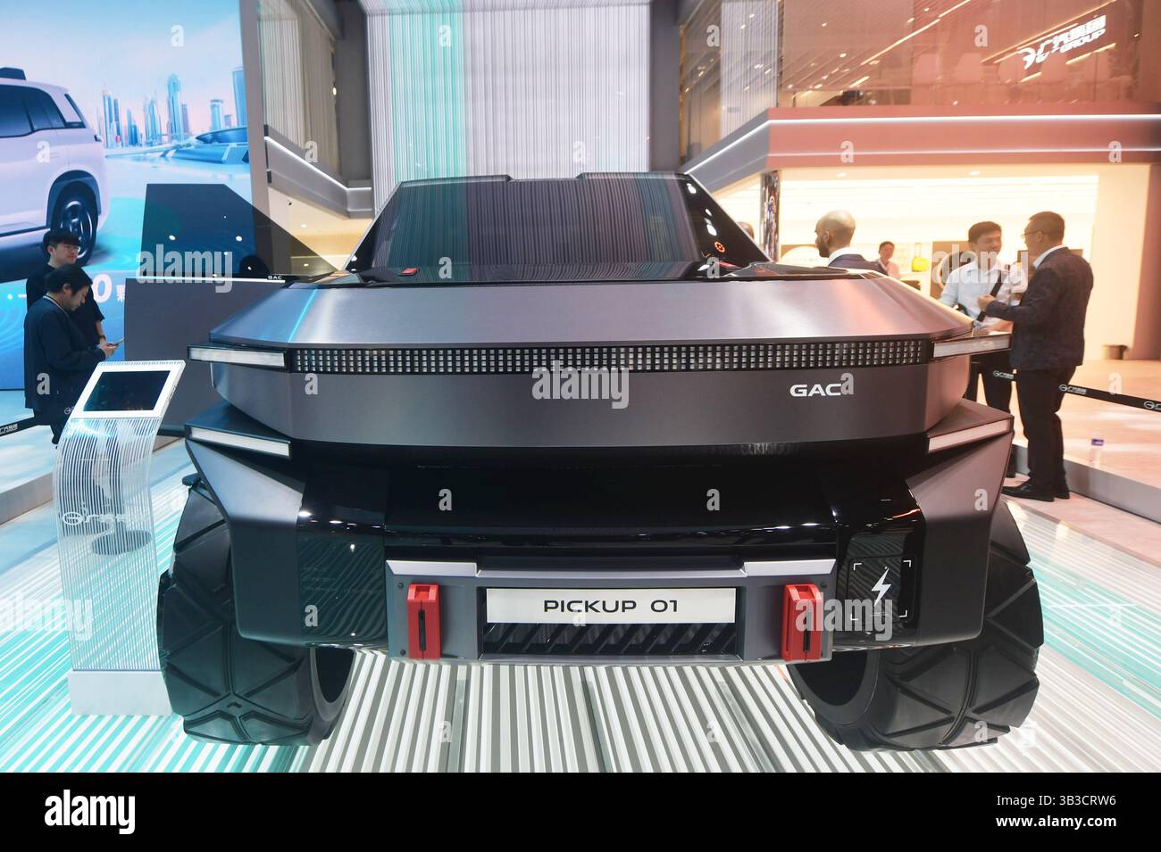 Audiences watched GAC Group's electric concept PICKUP truck GAC PICKUP ...