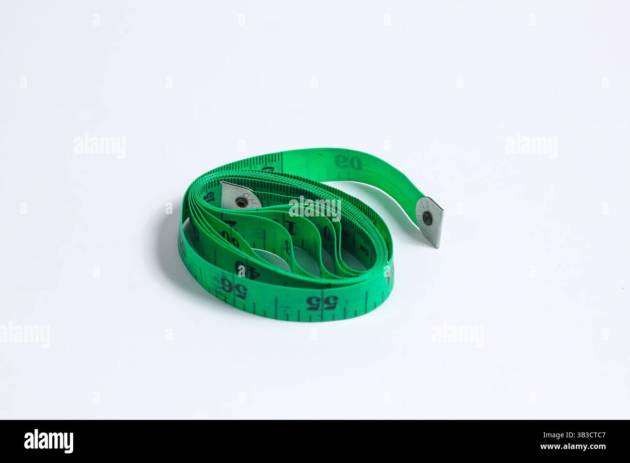 body circumference measuring tape for making clothes isolated on white ...