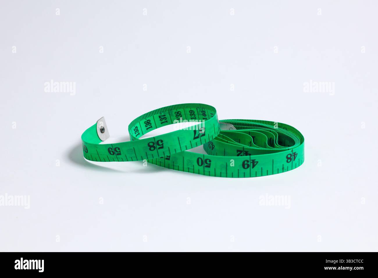 body circumference measuring tape for making clothes isolated on white ...