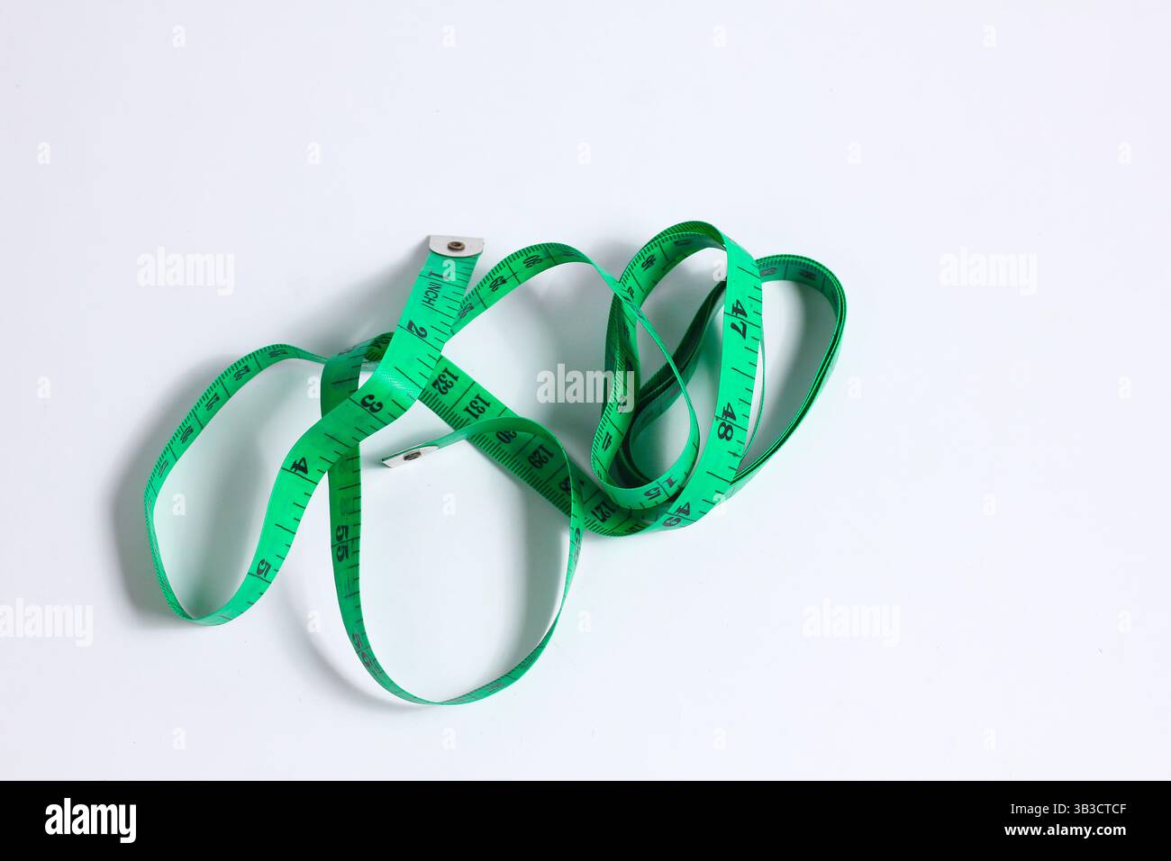 body circumference measuring tape for making clothes isolated on white ...