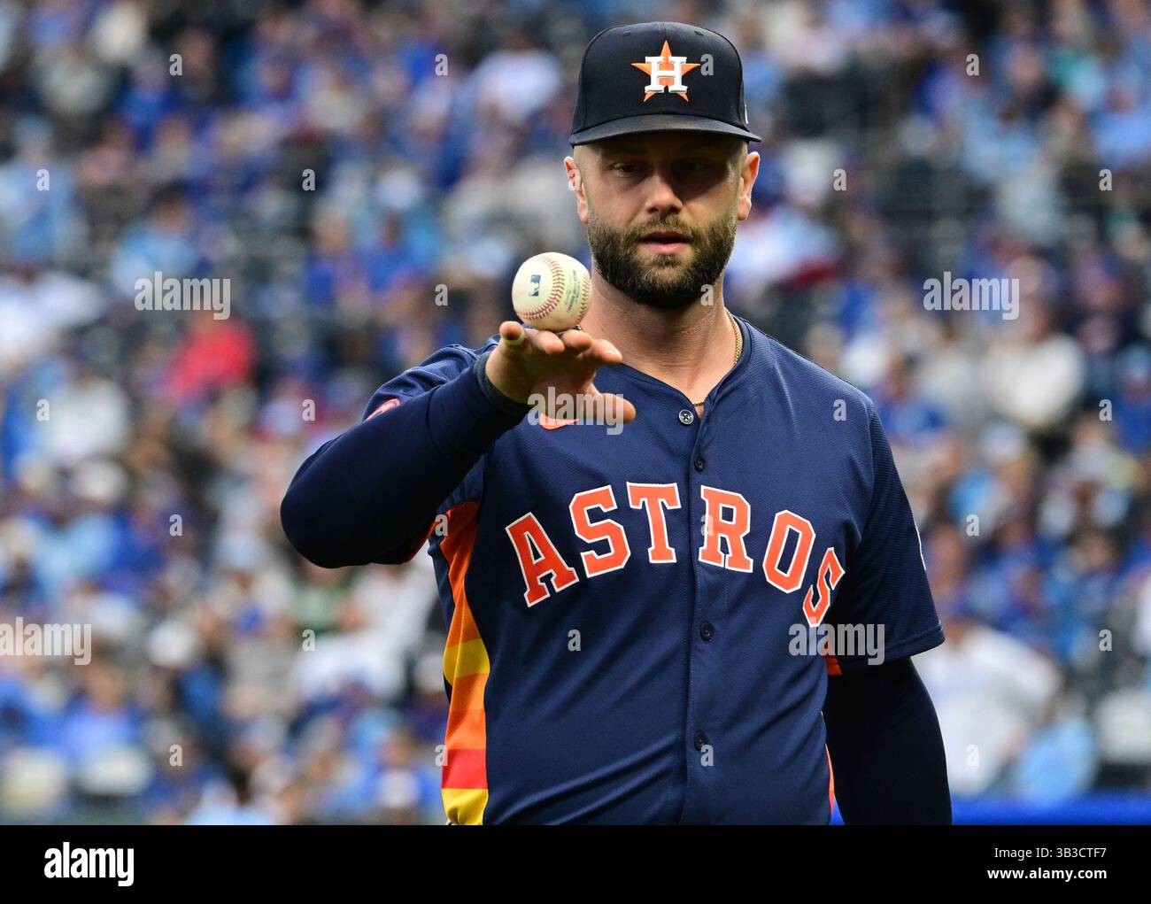 KANSAS CITY, MO - APRIL 26: Houston first baseman Christian Walker (8 ...