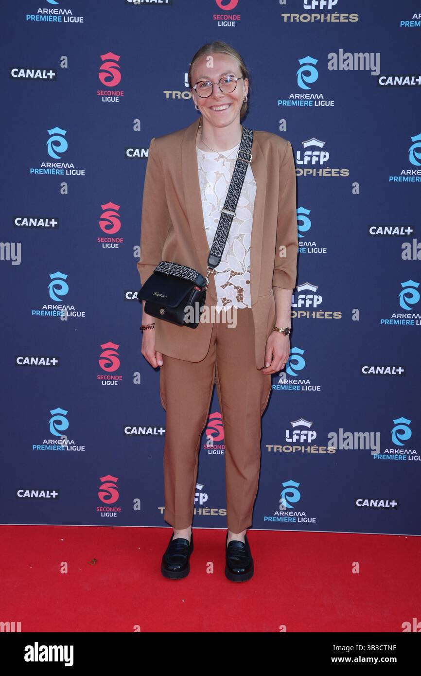 Paris, France. 28th Apr, 2025. Lena Goetsch attends LFFP Trophies in ...