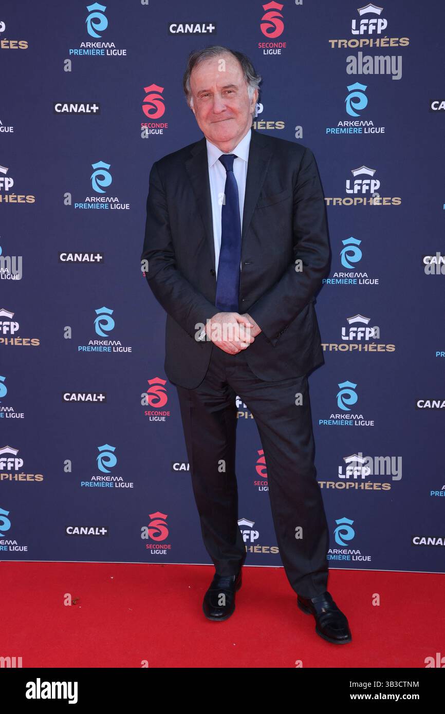 Paris, France. 28th Apr, 2025. Pierre Ferracci attends LFFP Trophies in ...