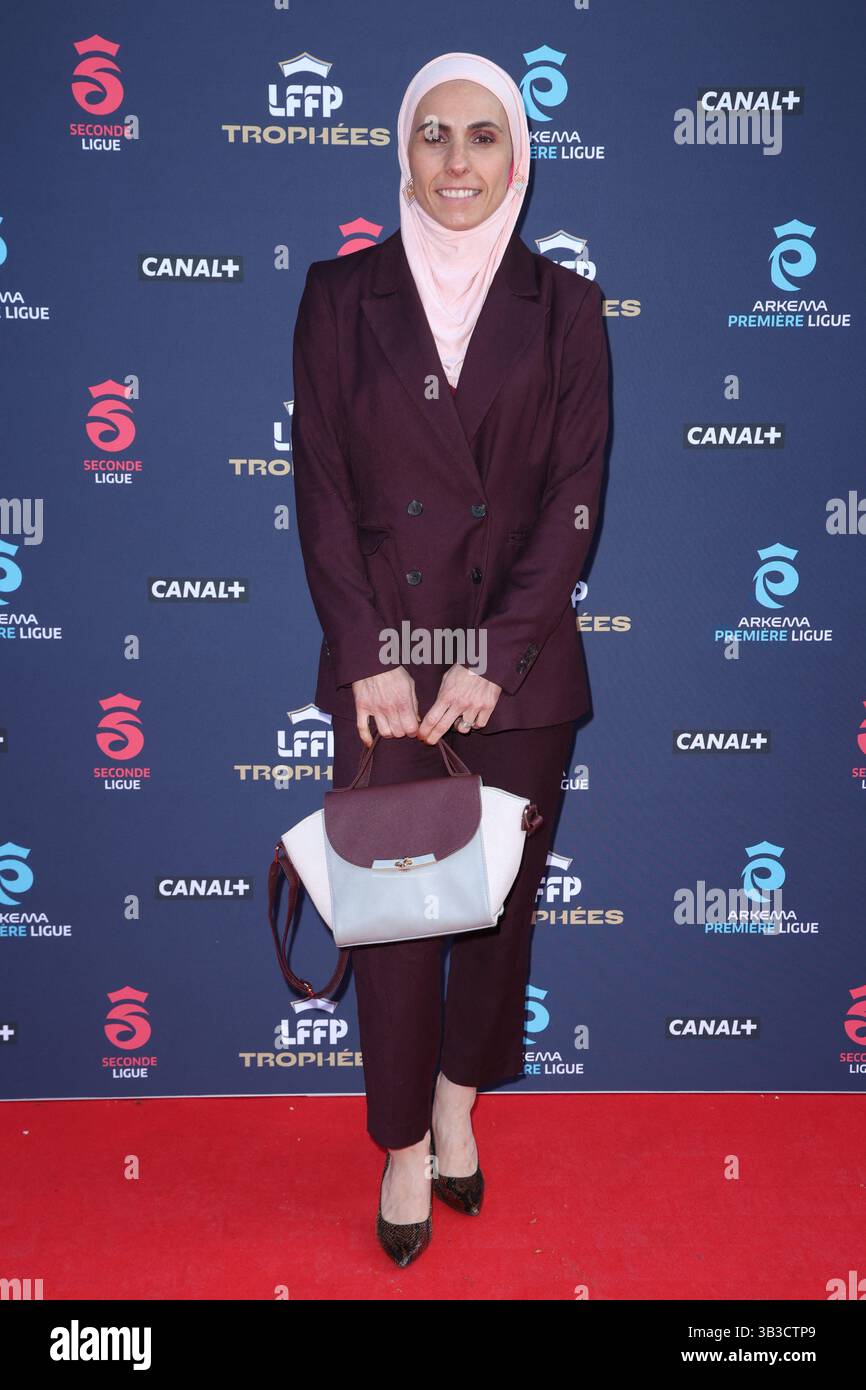 Paris, France. 28th Apr, 2025. Jessica Houara-d'Hommeaux attends LFFP ...