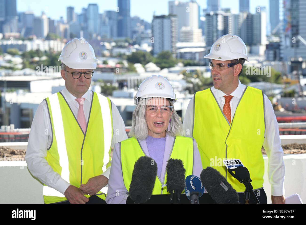 Brisbane, Australia. 29th Apr, 2025. Labor candidate for Griffith Renee ...