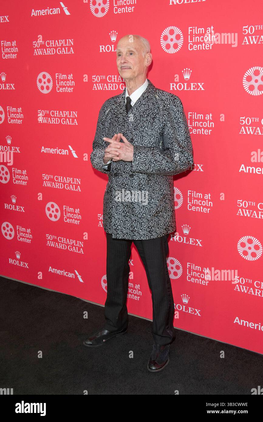 NEW YORK, NEW YORK - APRIL 28: John Waters attends the 50th Chaplin ...
