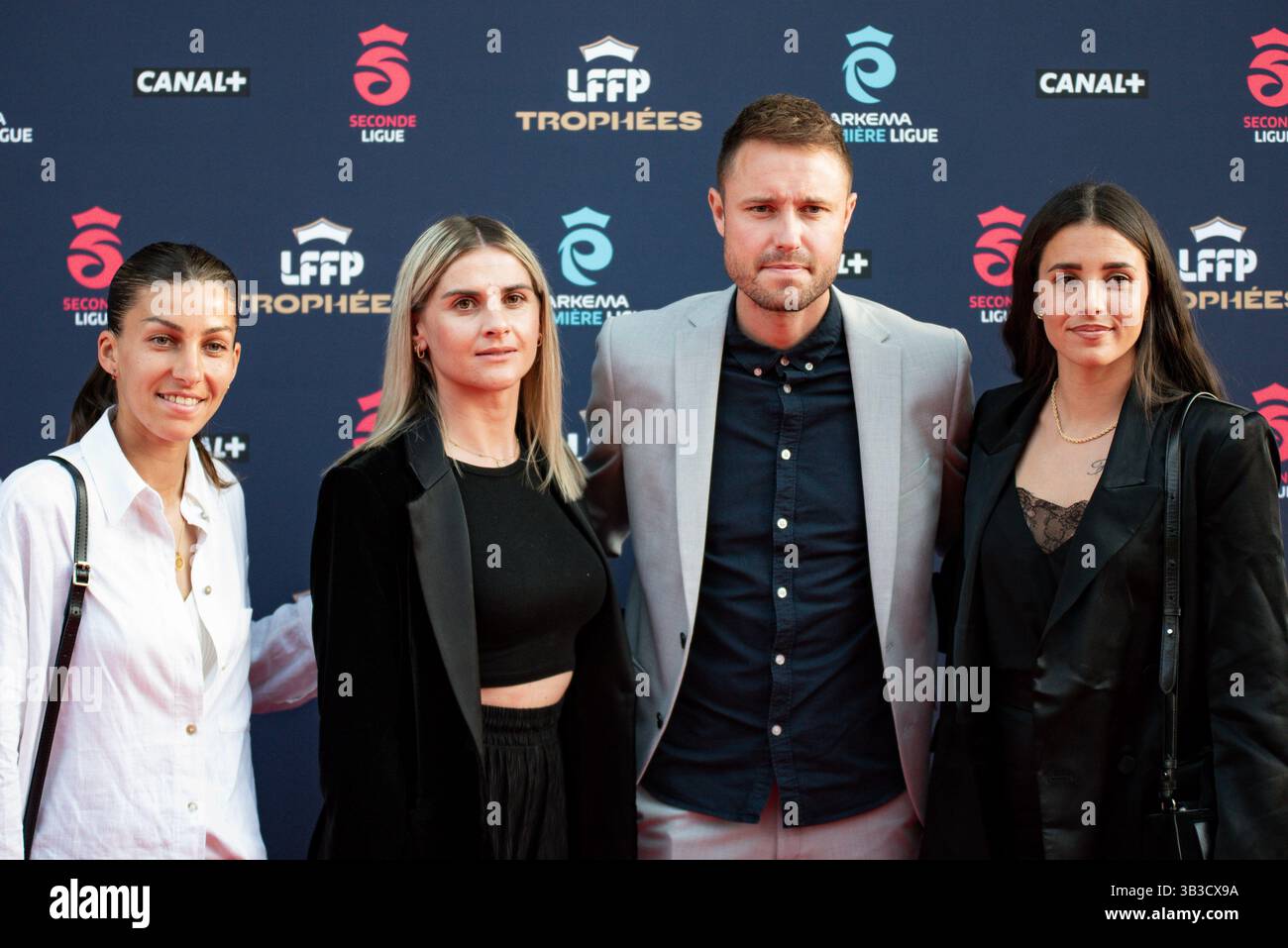 Lalia Storti, Nicolas Chabot and Manon Uffren during the LFFP 2025 ...