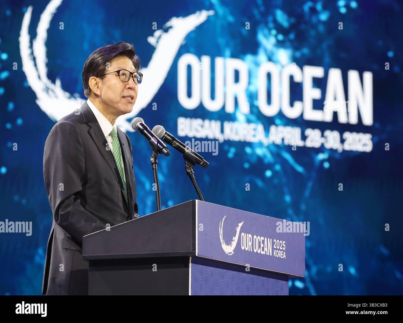 29th Apr, 2025. Conference on sustainable ocean Busan Mayor Park Heong ...