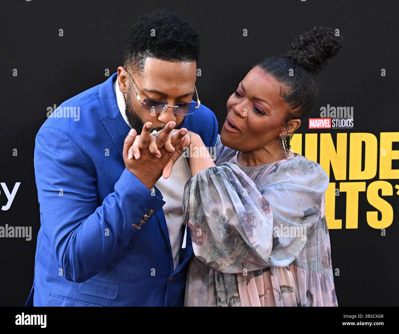 Hollywood, USA. 28th Apr, 2025. Yvette Nicole Brown and Anthony Davis ...