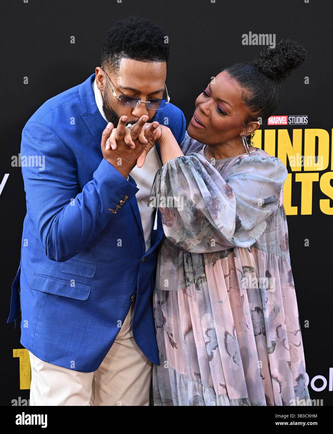 Hollywood, USA. 28th Apr, 2025. Yvette Nicole Brown and Anthony Davis ...