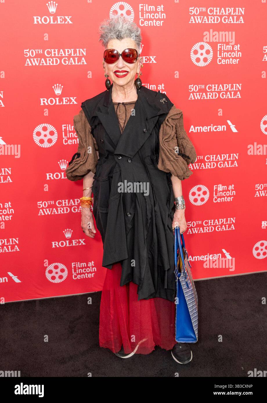 New York, NY, April 28, 2025: Henny Garfunkel attends 50th Chaplin ...