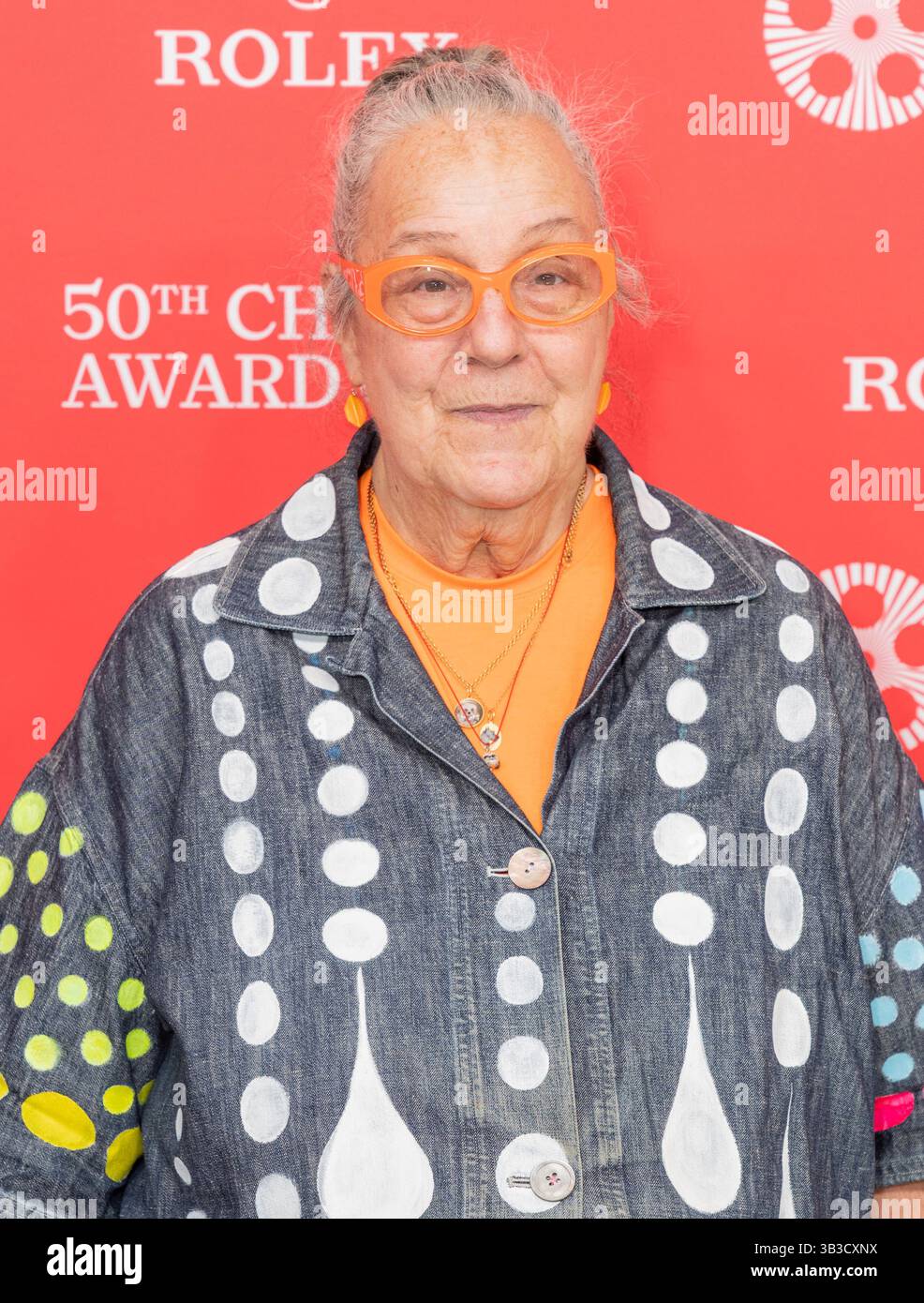 New York, NY, April 28, 2025: Kim Hastreiter attends 50th Chaplin Award ...