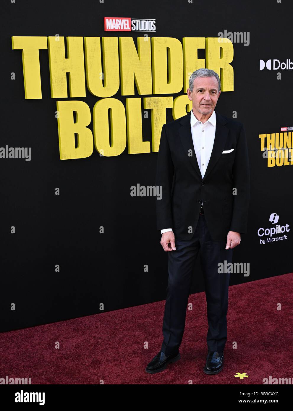 Hollywood, USA. 28th Apr, 2025. Bob Iger arriving at Marvel Studios ...