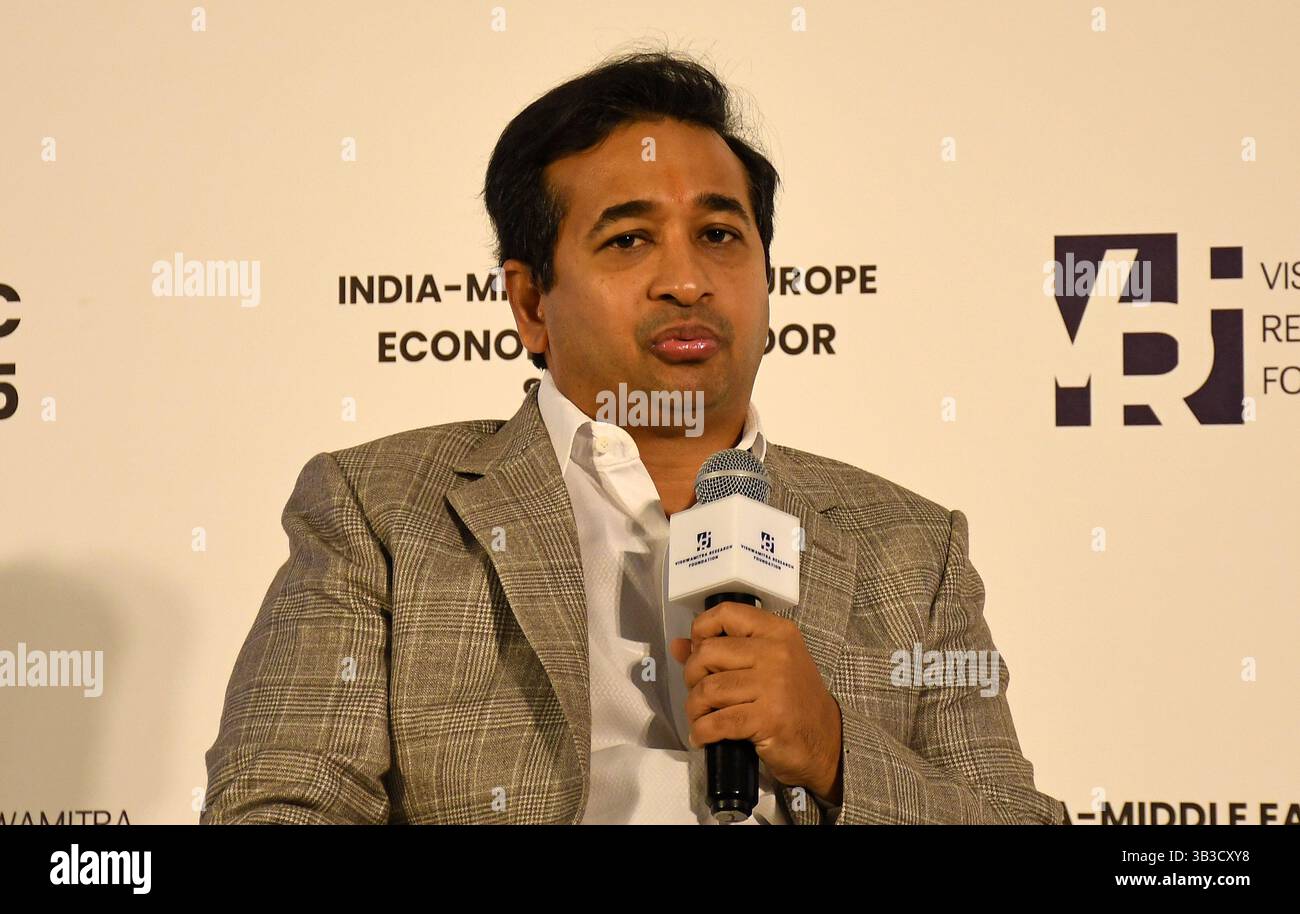 Mumbai, India. 28th Apr, 2025. Minister of Ports Development of ...