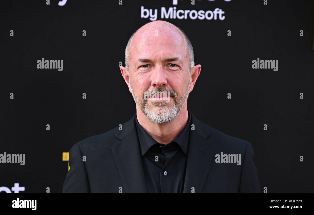 Hollywood, USA. 28th Apr, 2025. Eric Lange arriving at Marvel Studios ...