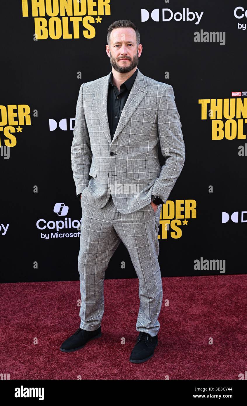 Brian Chapek arriving at Marvel Studios’ “Thunderbolts*” World Premiere ...
