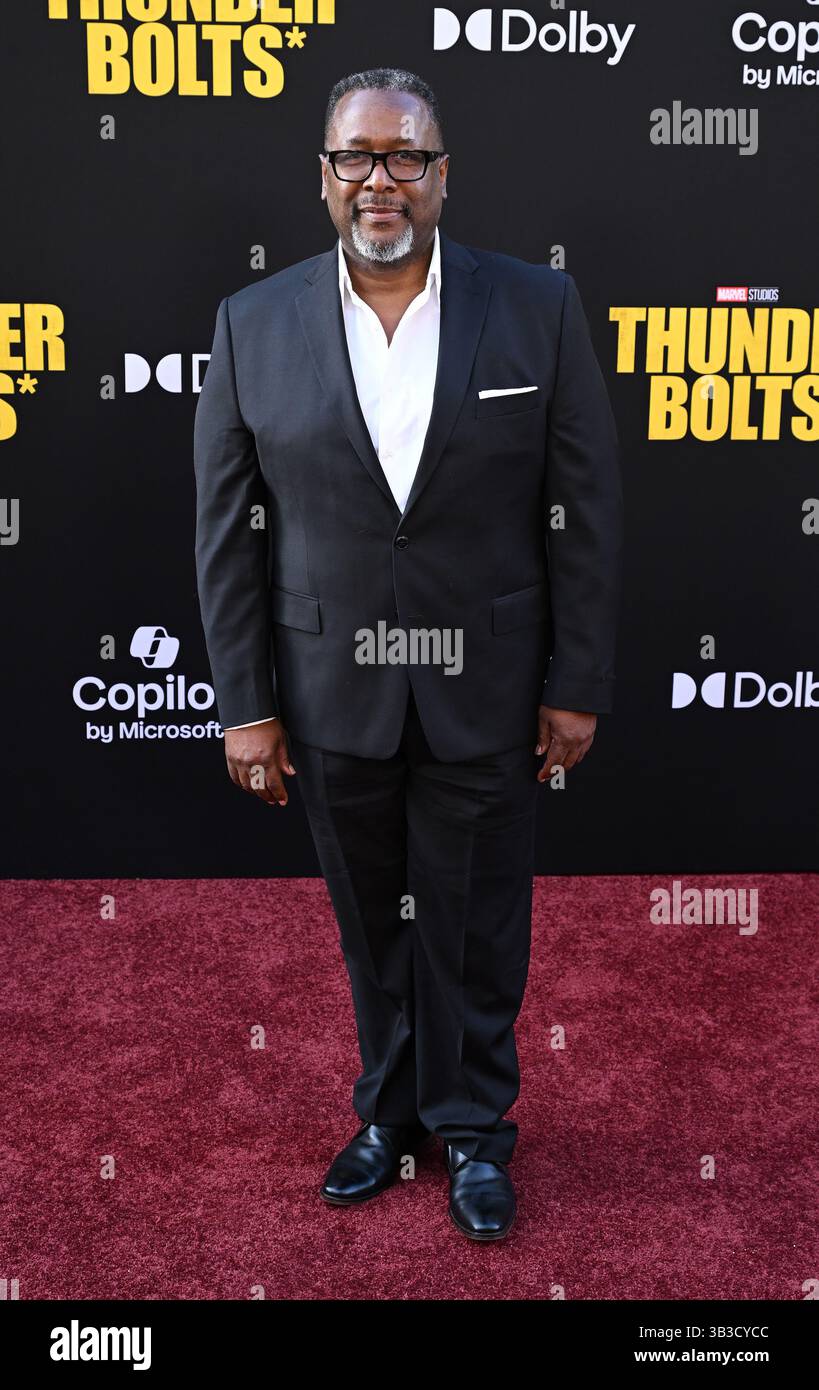 Hollywood, USA. 28th Apr, 2025. Wendell Pierce arriving at Marvel ...