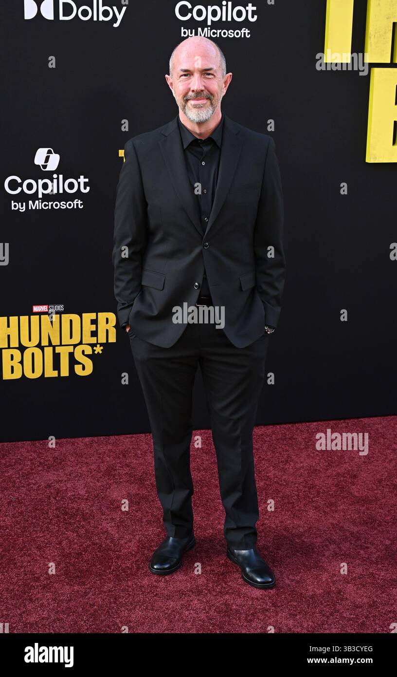Hollywood, USA. 28th Apr, 2025. Eric Lange arriving at Marvel Studios ...