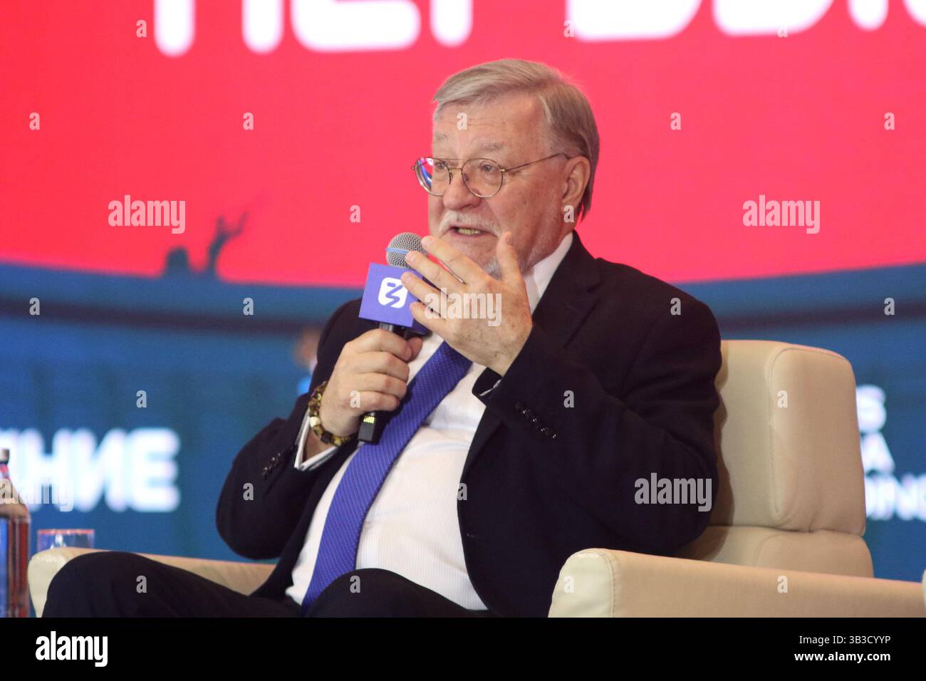 Leonid Govorov, Chairman of the Public Council of the State Memorial ...