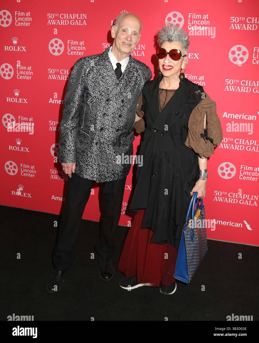 April 28, 2025, New York, New York, USA: Filmmaker JOHN WATERS and ...
