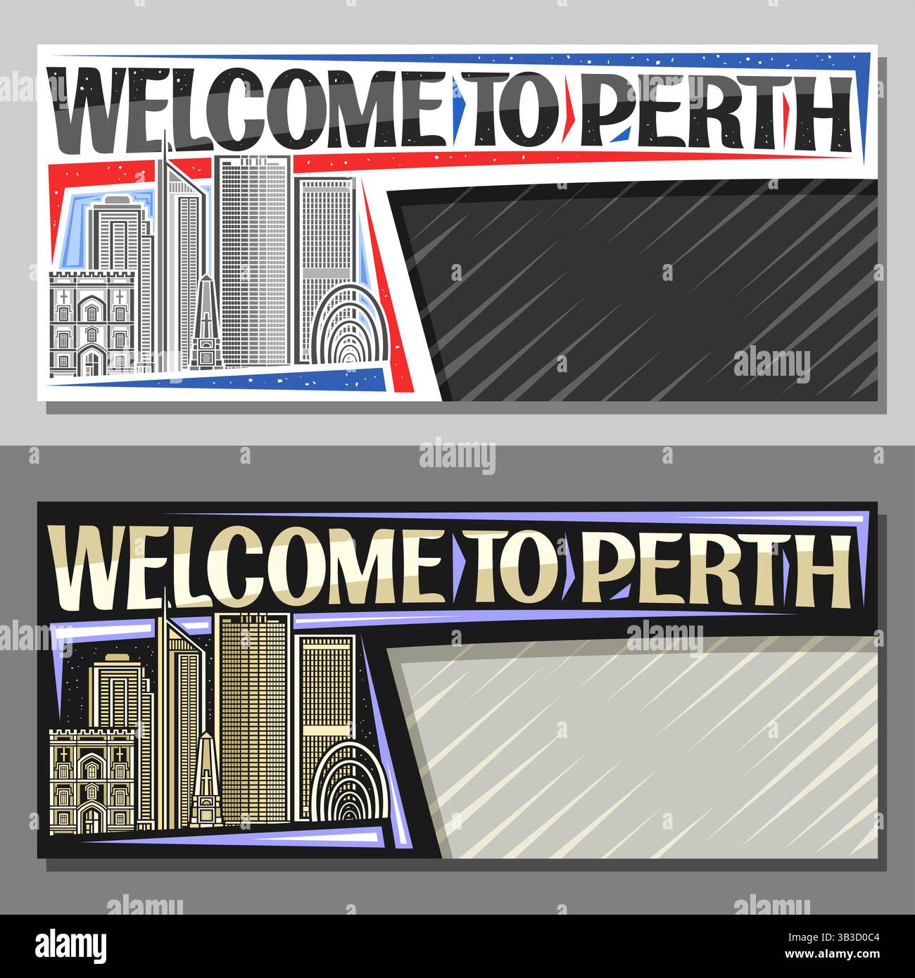 Perth city skyline swan river western australia architecture Stock ...