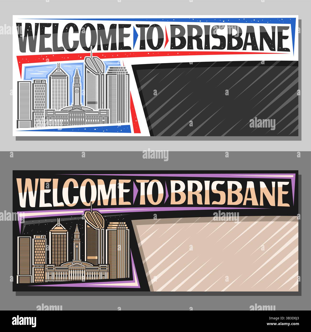 City brisbane queensland australia Stock Vector Images - Alamy