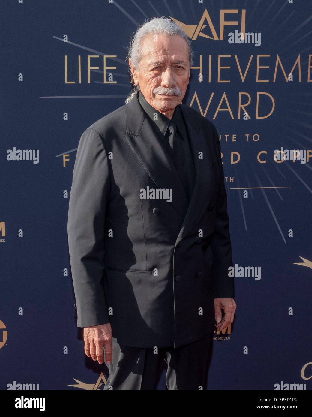 Hollywood, California, USA. 26th Apr, 2025. Edward James Olmos. AFI ...
