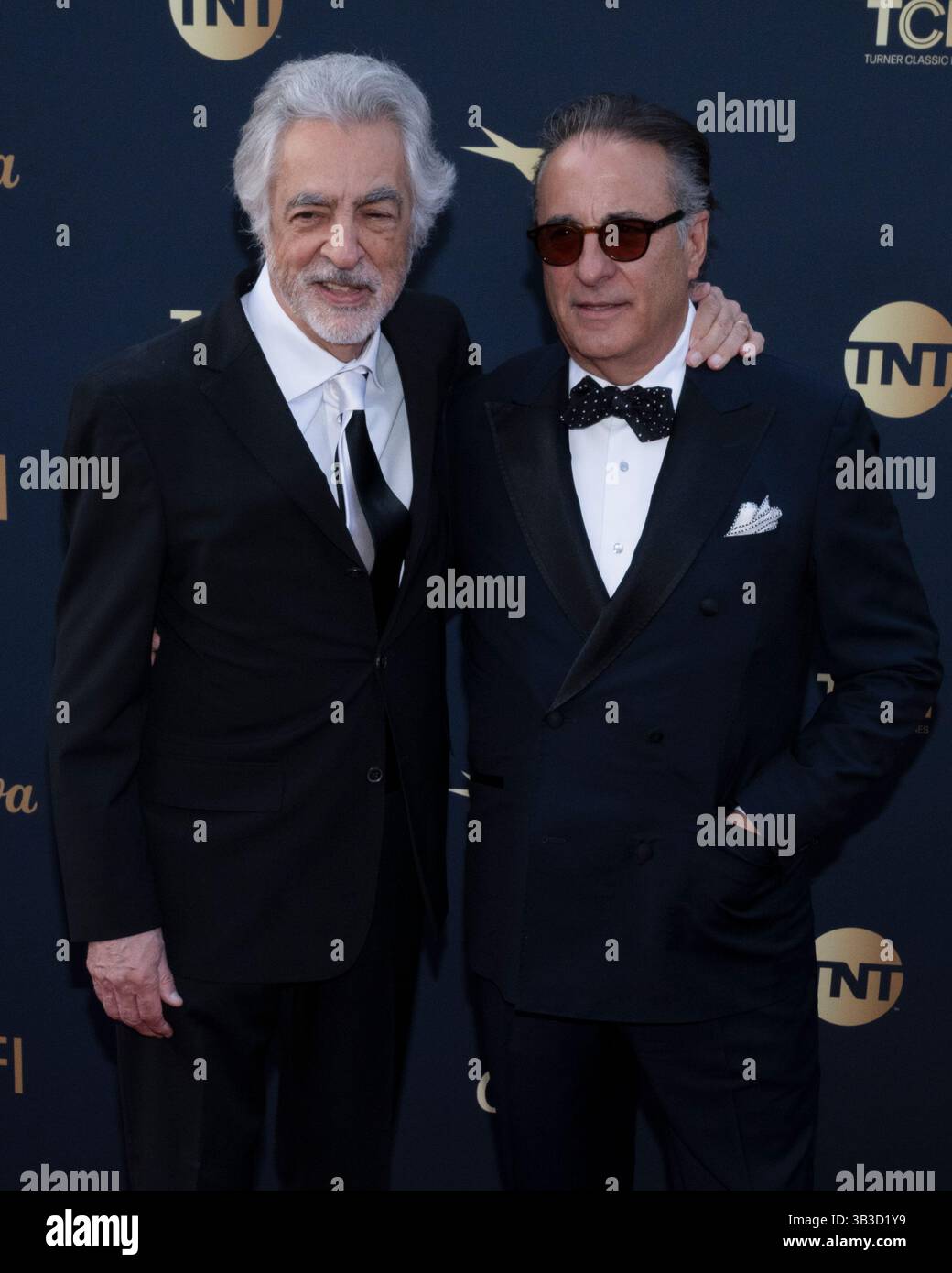 April 26, 2025, Hollywood, California, USA: Joe Mantegna and Andy ...