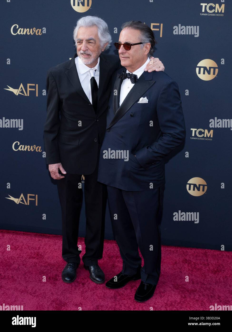 April 26, 2025, Hollywood, California, USA: Joe Mantegna and Andy ...