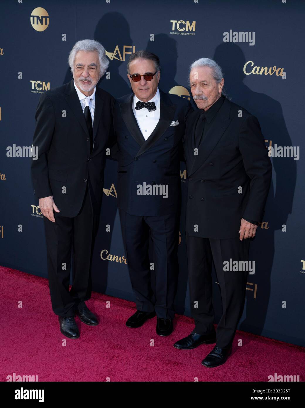Hollywood, California, USA. 26th Apr, 2025. Joe Mantegna, Andy Garcia ...