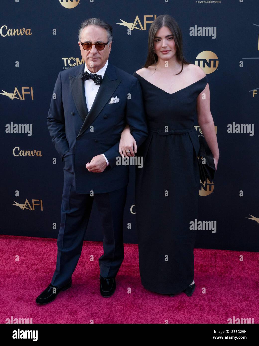 April 26, 2025, Hollywood, California, USA: Andy GarcÃ­a and Alessandra ...