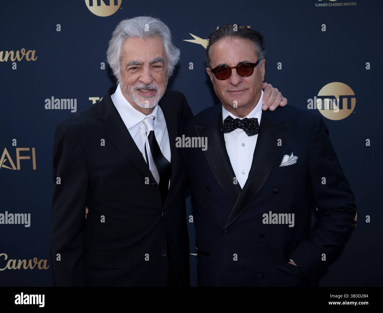 April 26, 2025, Hollywood, California, USA: Joe Mantegna and Andy ...