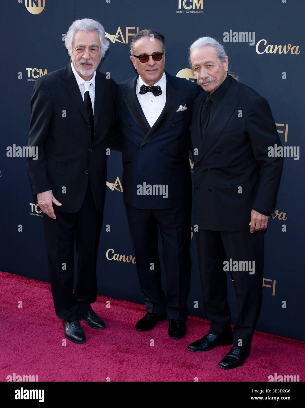 April 26, 2025, Hollywood, California, USA: Joe Mantegna, Andy Garcia ...
