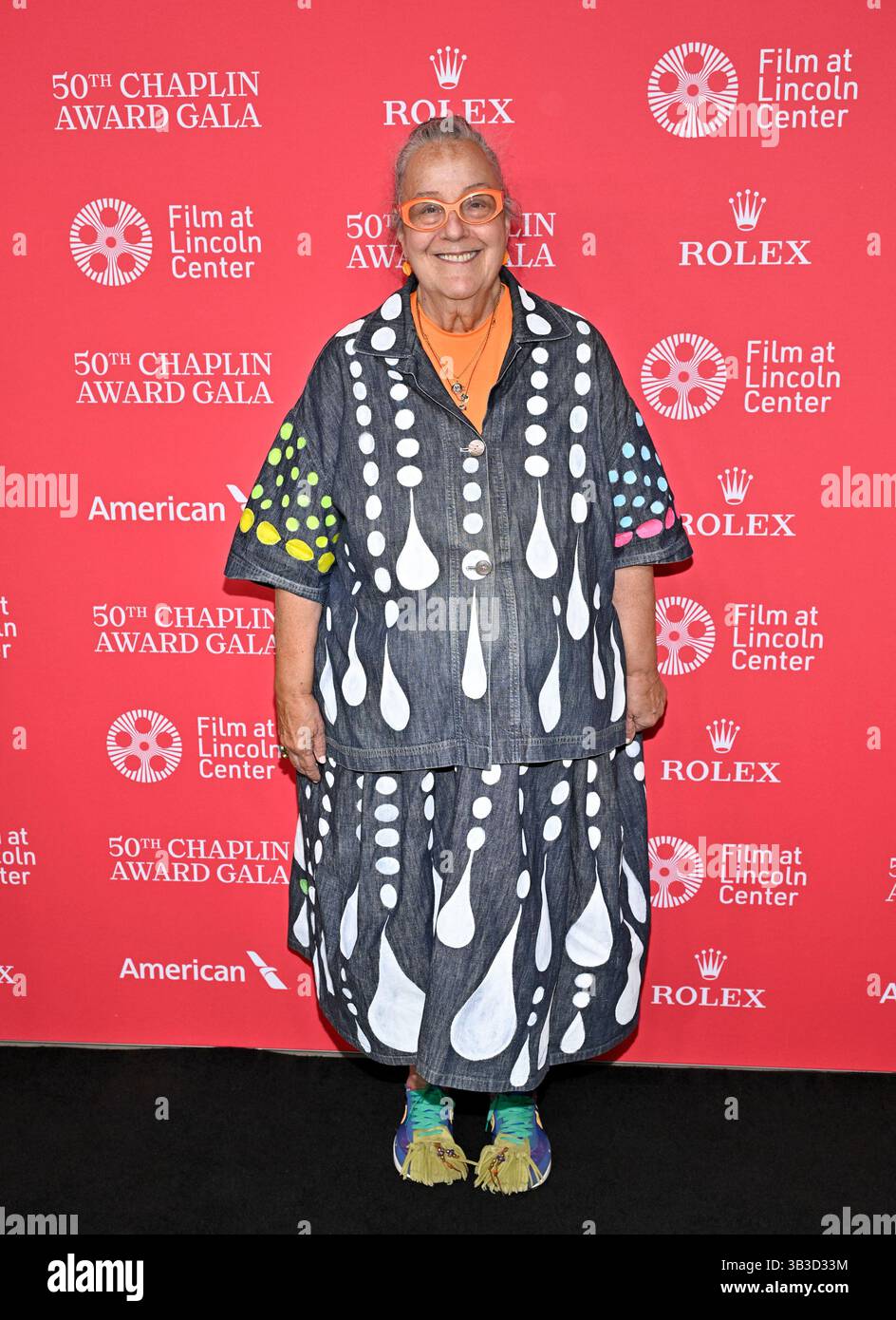 Kim Hastreiter attends the 50th Chaplin Awards Gala, honoring Pedro ...