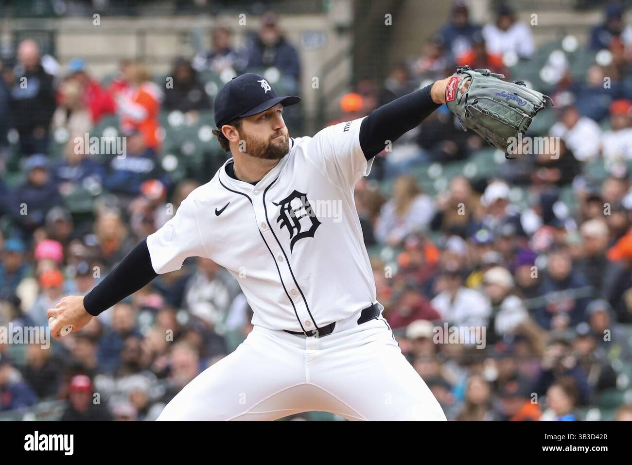 DETROIT, MI - APRIL 26: Detroit Tigers starting pitcher Casey Mize (12 ...