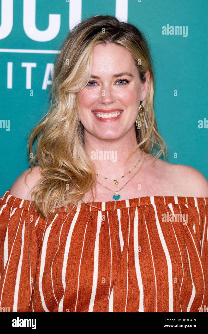 Ny. 28th Apr, 2025. Abigail Hawk at arrivals for TUCCI IN ITALY Series Premiere, DGA New York ...