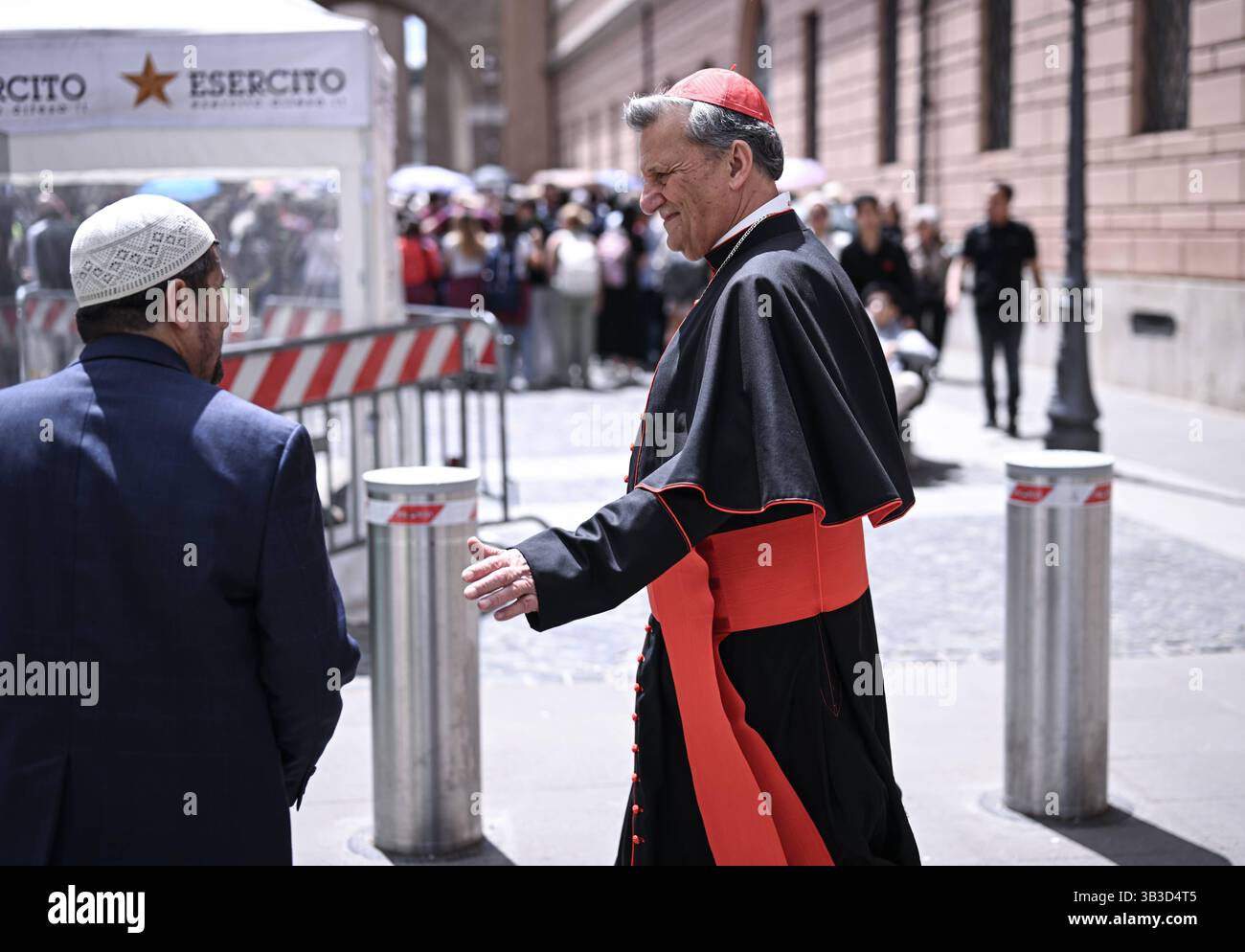 Rom, Vatikan 25.04.2025 Mario Kardinal Grech Malta, Kurienkardinal ...