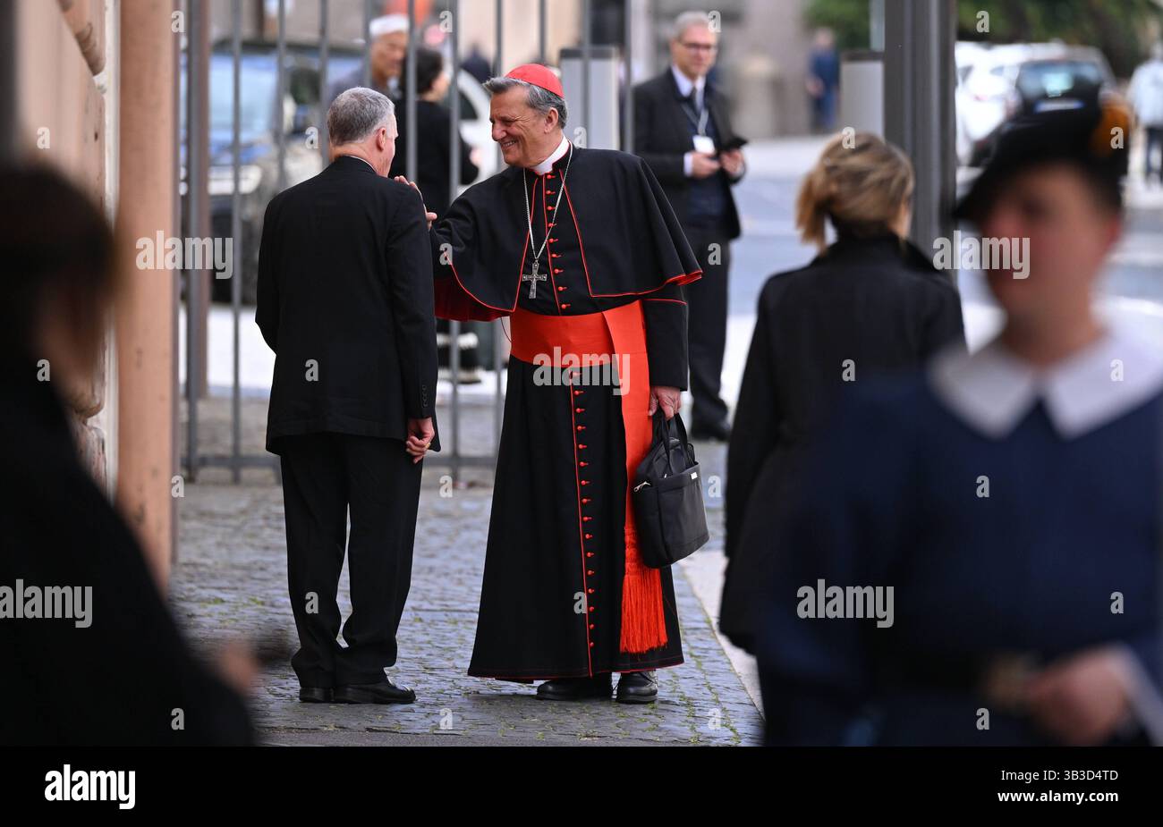 Rom, Vatikan 25.04.2025 Mario Kardinal Grech Malta, Kurienkardinal im ...