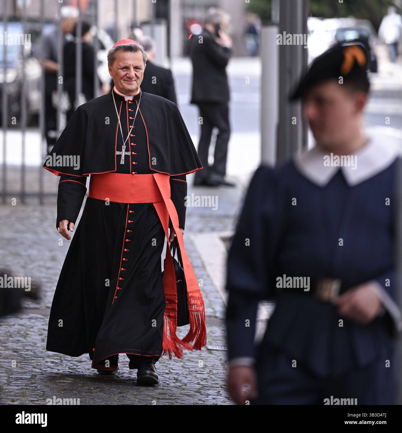 Rom, Vatikan 25.04.2025 Mario Kardinal Grech Malta, Kurienkardinal ...