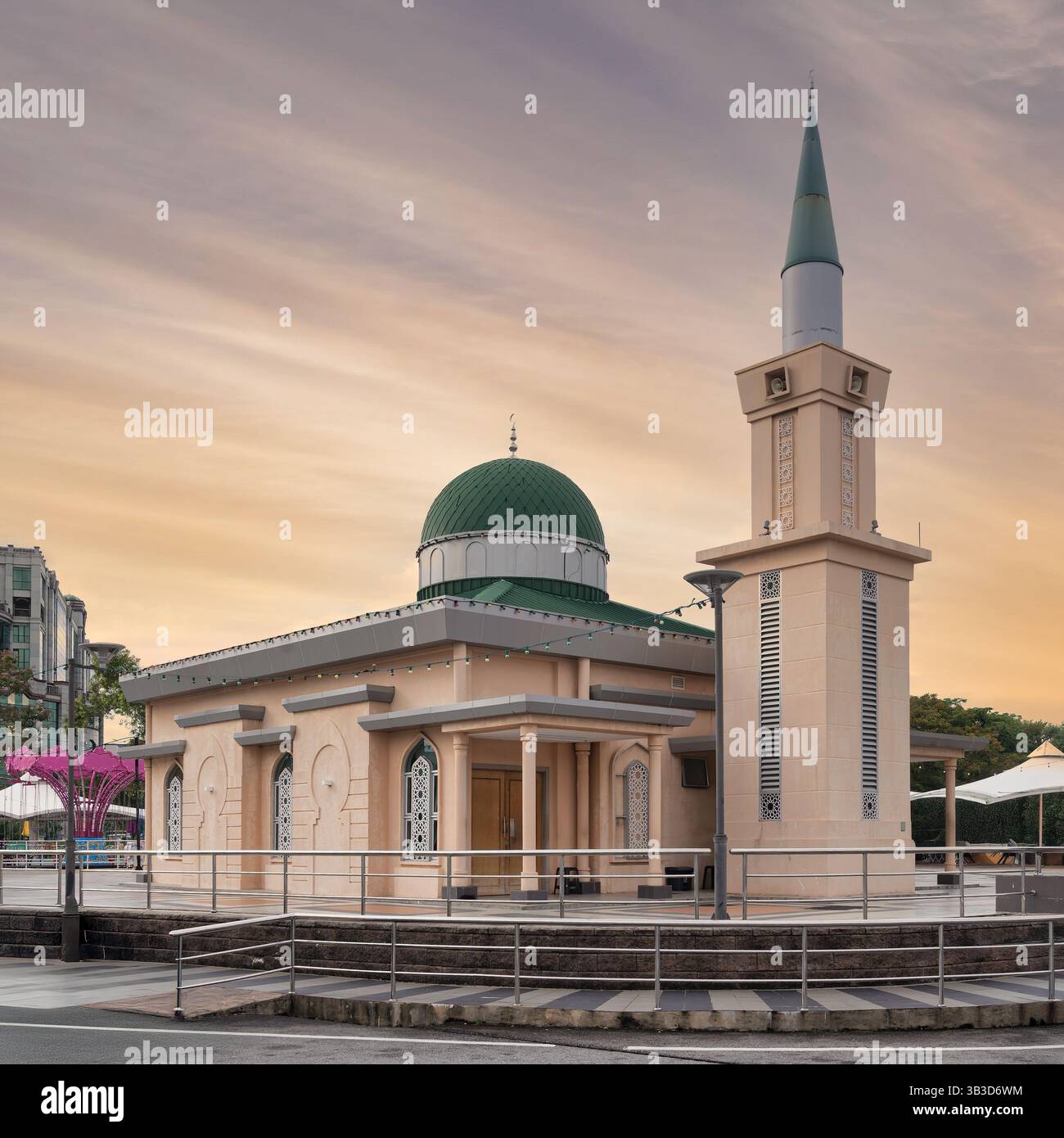 Surau Perempuan Mosque stands majestically in Bandar Seri Begawan ...