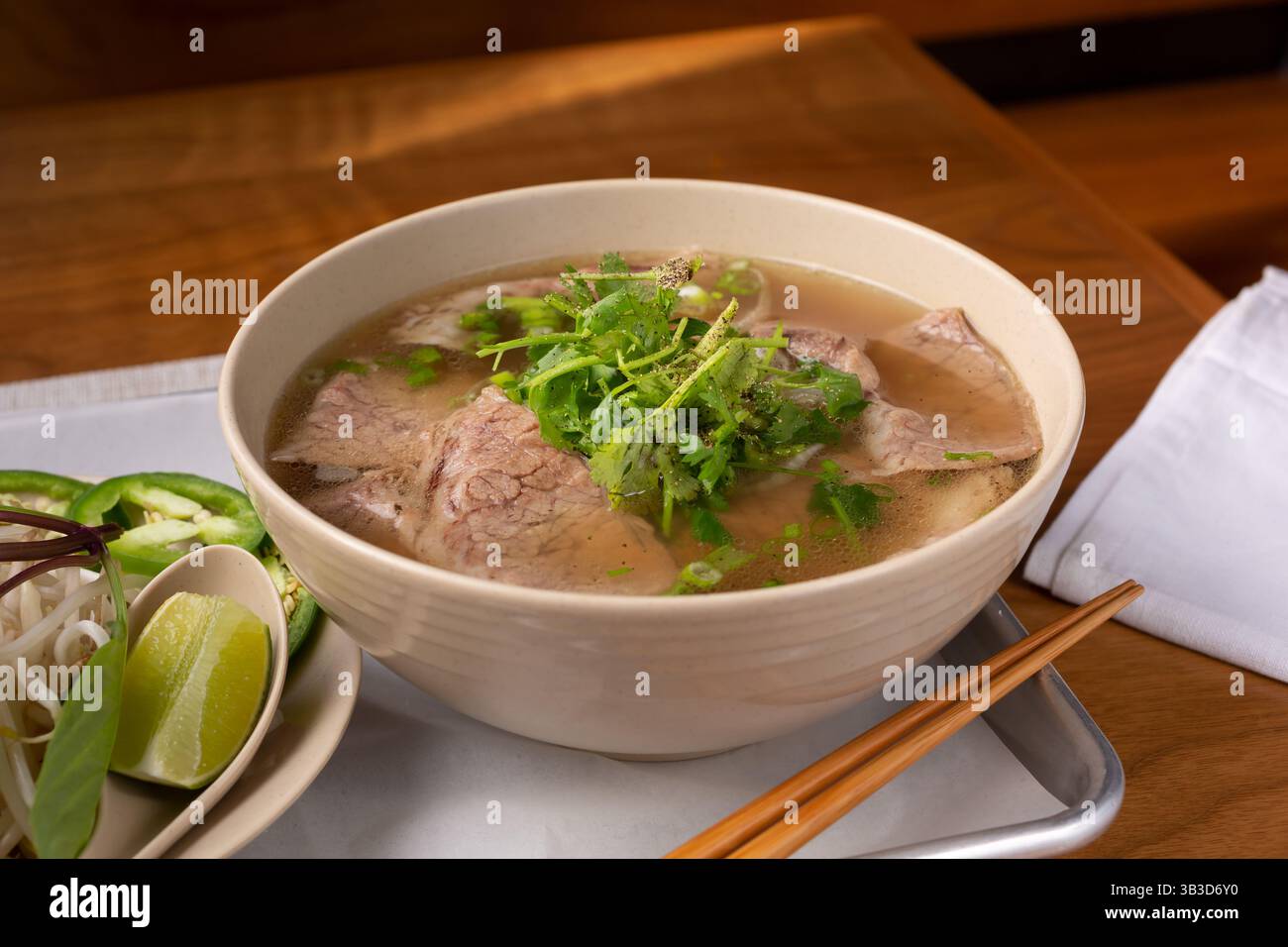 Pho beef slices hi-res stock photography and images - Alamy