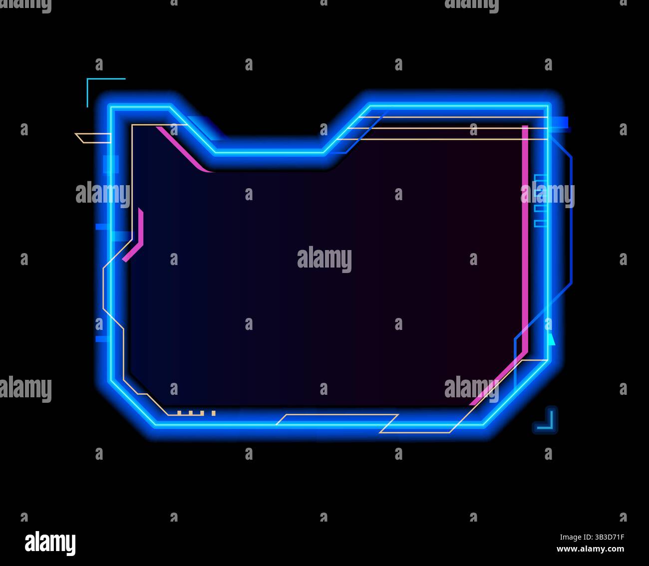 Futuristic stream overlay vector vectors hi-res stock photography and ...