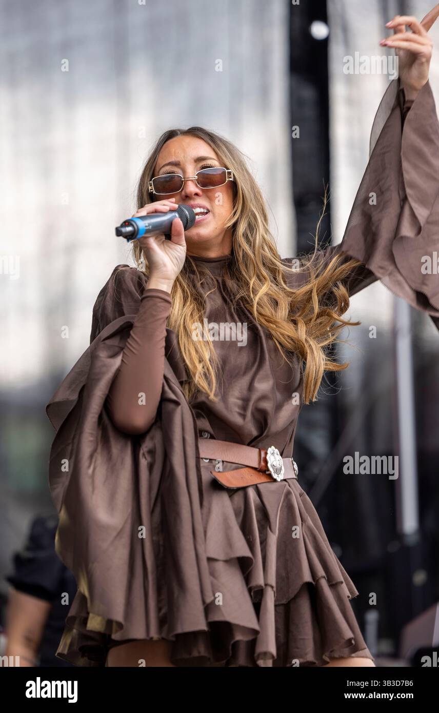 harley moon kemp at the mayor of londons st georges day festival Stock ...