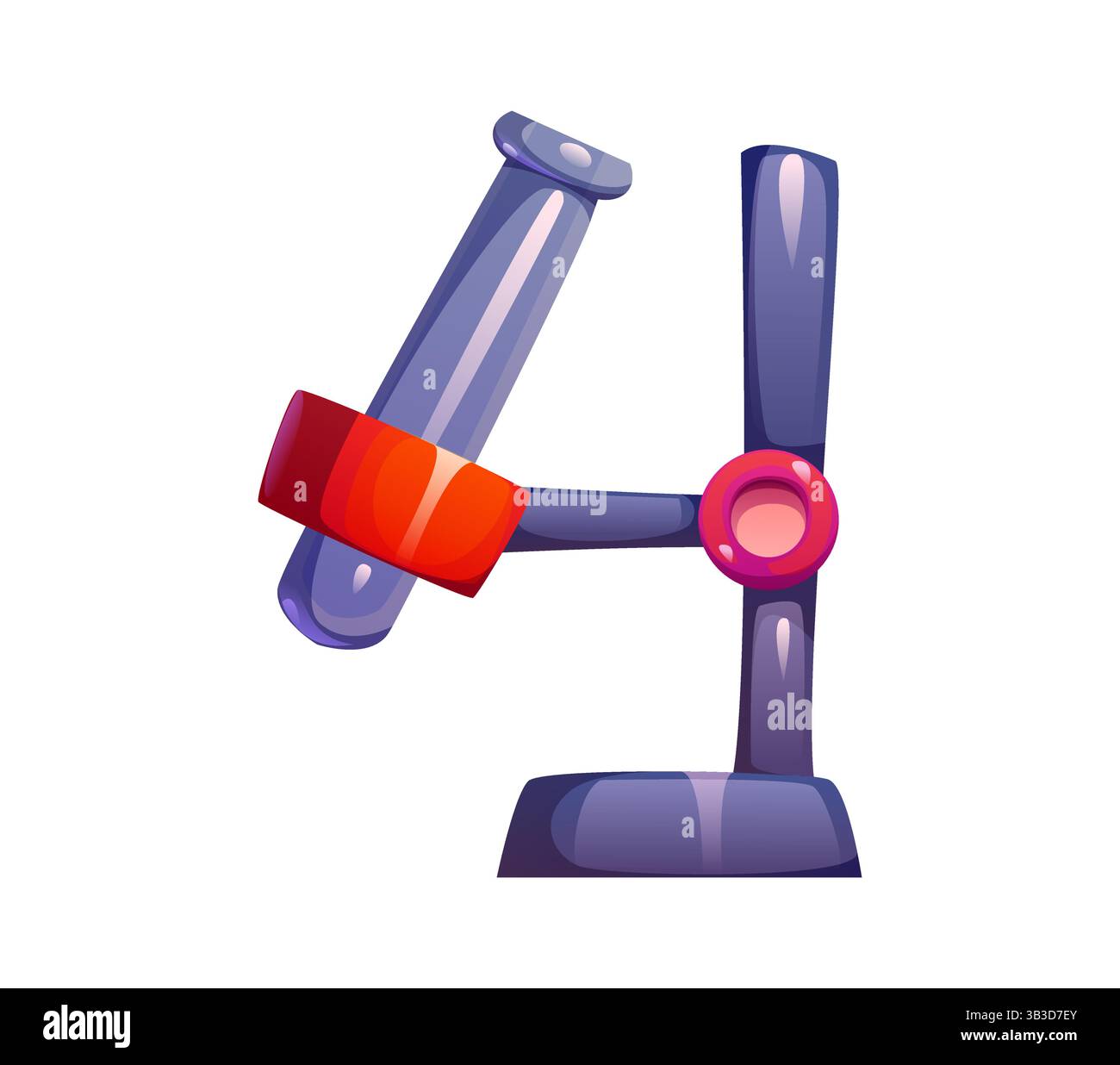 Healthcare font, lab flask in holder digit 4 four. Hospital equipment ...