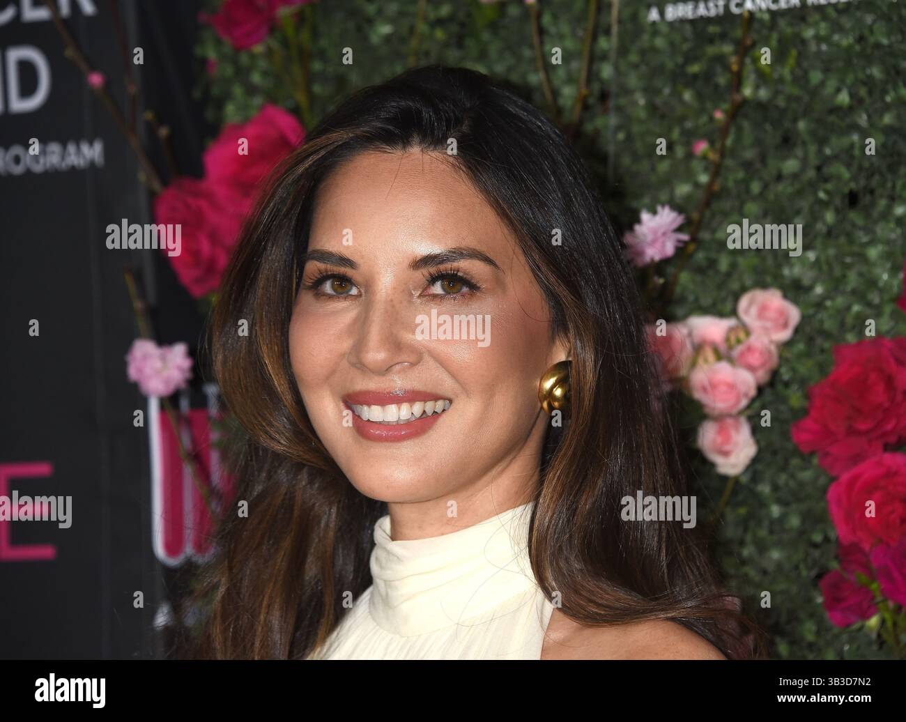 Beverly Hills, USA. 28th Apr, 2025. Olivia Munn arriving to An ...