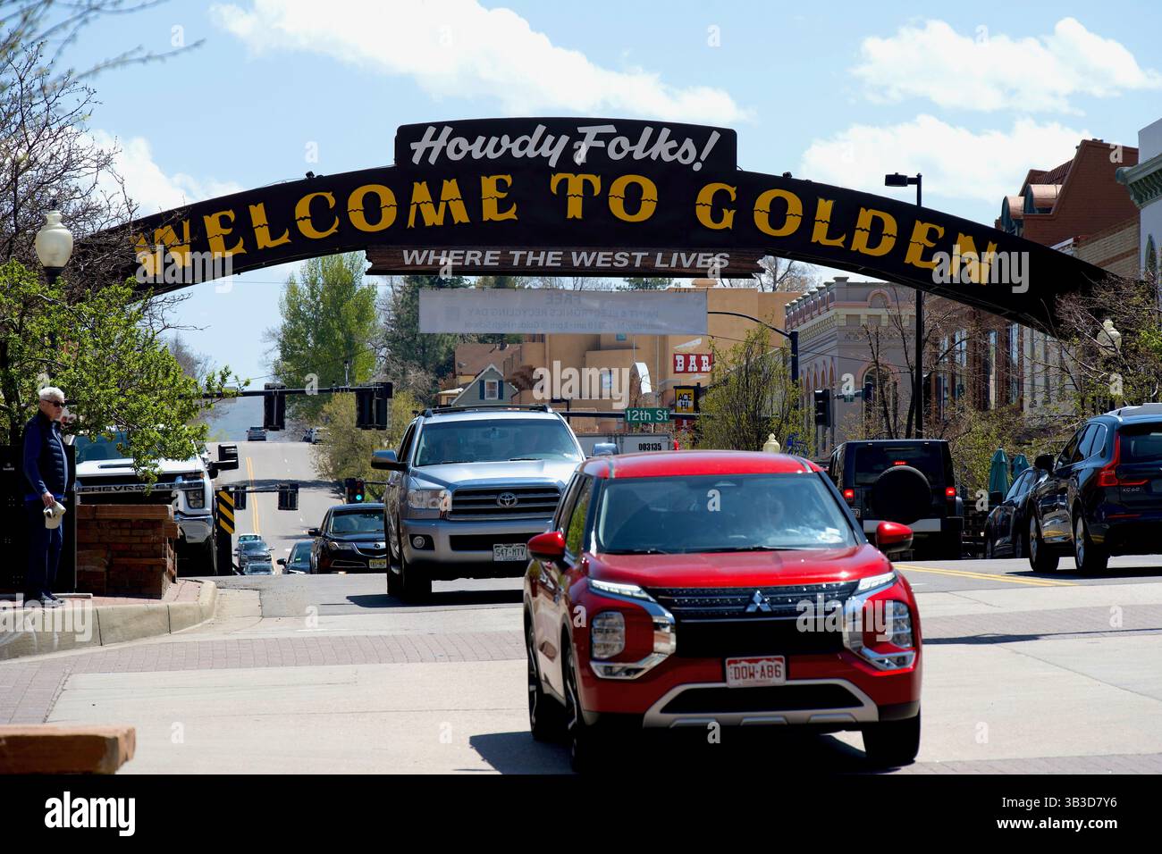 Colorado welcome sign hi-res stock photography and images - Alamy