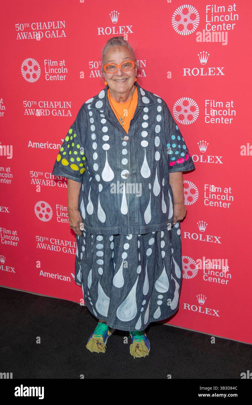 New York, United States. 28th Apr, 2025. Kim Hastreiter attends the ...