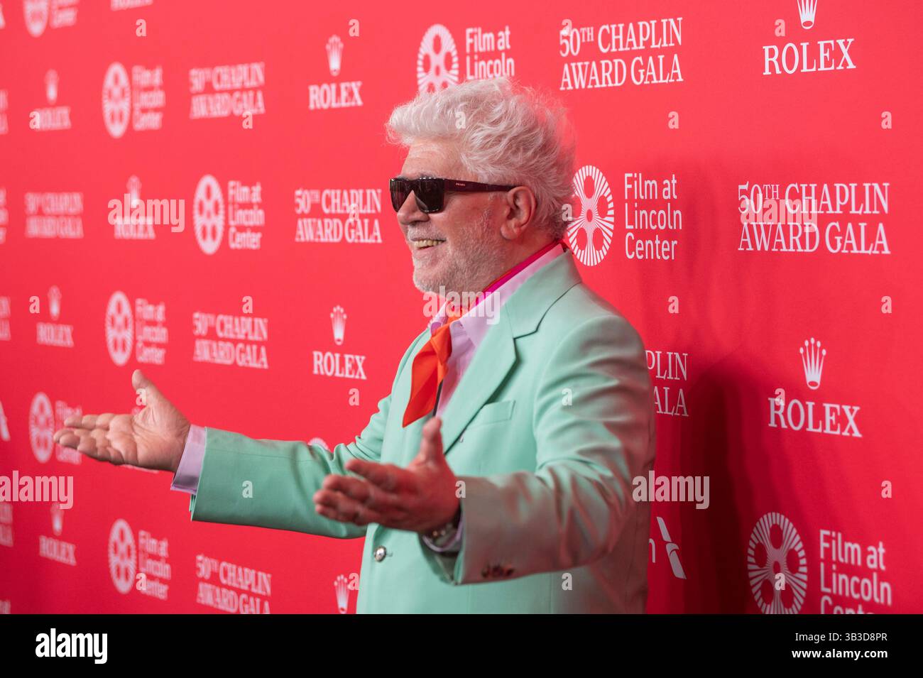 New York, United States. 28th Apr, 2025. Pedro Almodovar attends the ...