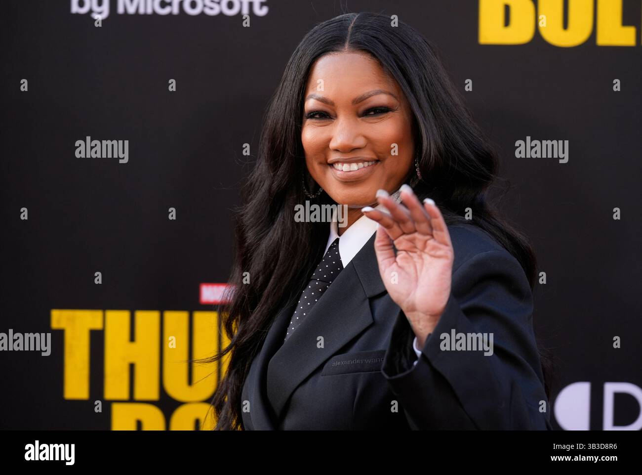 Garcelle Beauvais poses at the premiere of the film "Thunderbolts" at ...