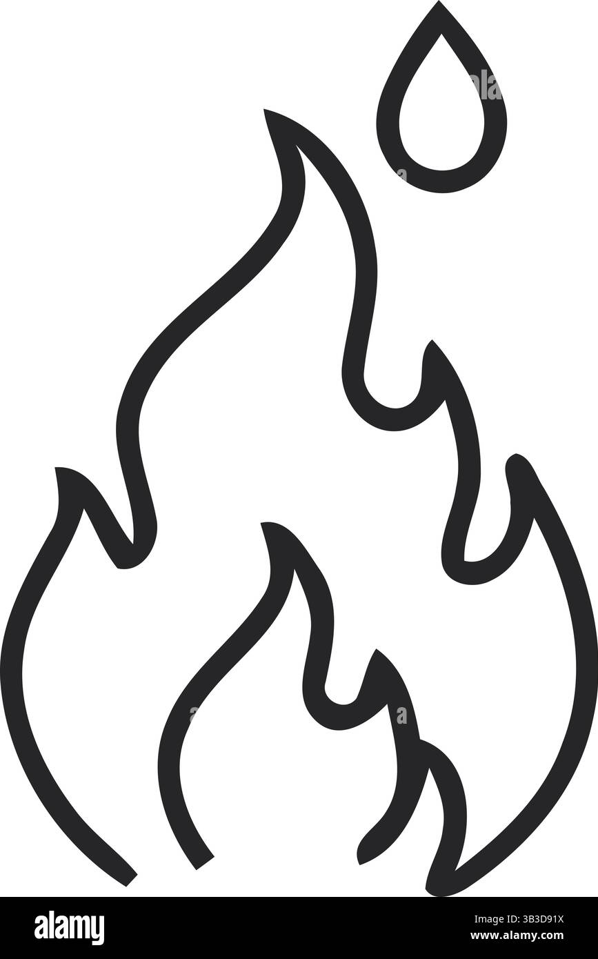 Fire droplet fusion hi-res stock photography and images - Alamy